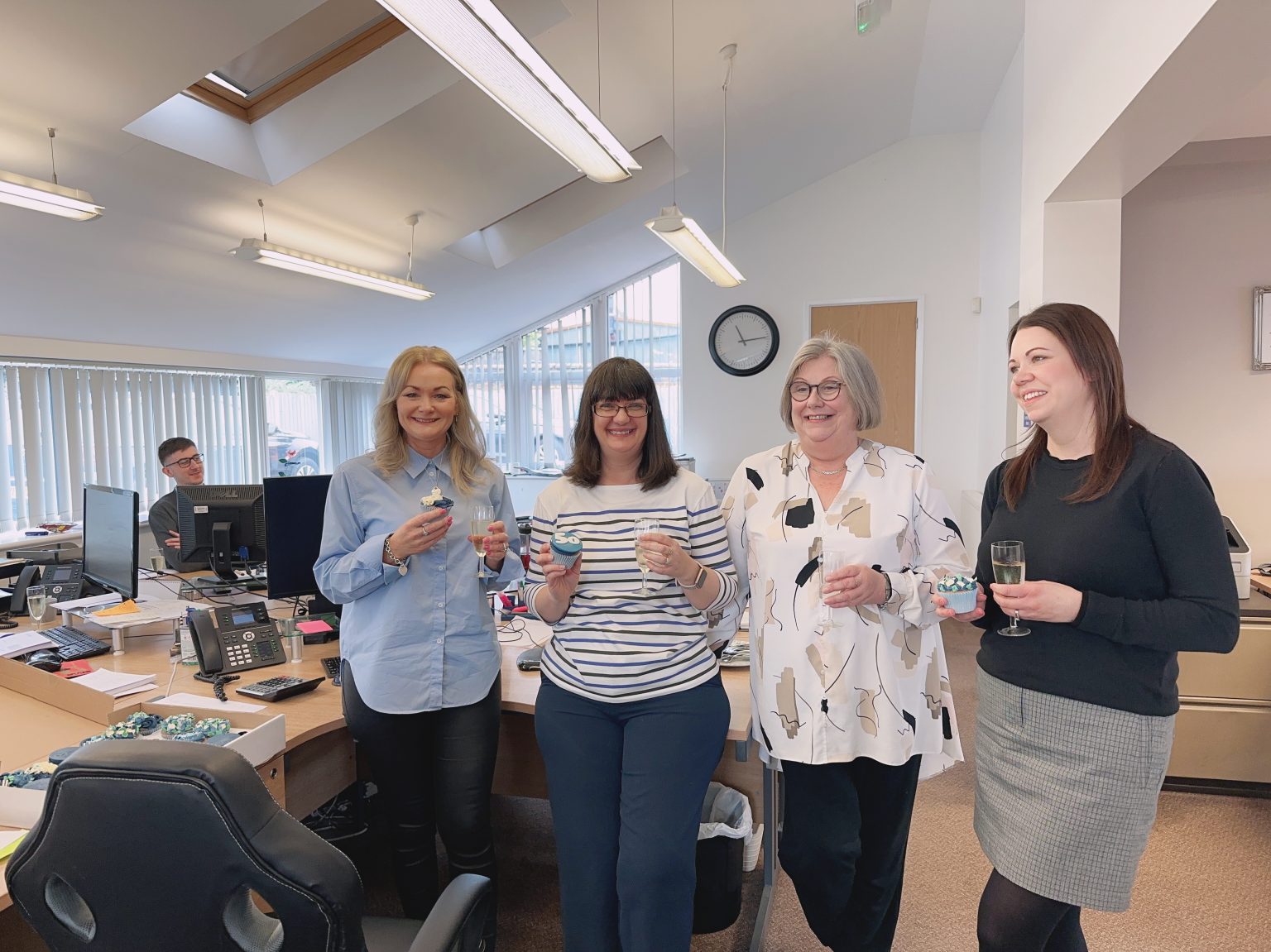 Wynniatt Husey Ltd - April Birthday Ladies from Rugeley Office